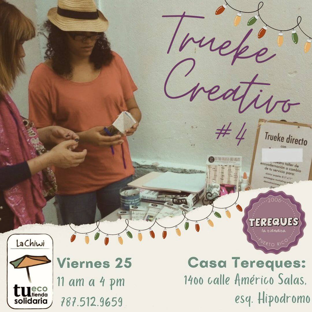 Trueke Creativo #4 | Ecotienda La Chiwi